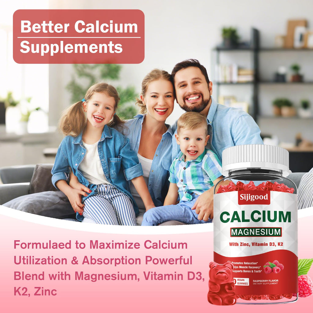 vitamin C enriched calcium gummies