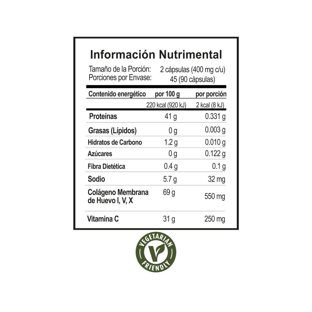 Vitamin C enriched collagen formula