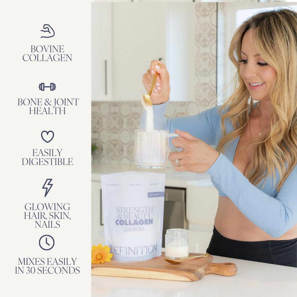 Vitamin C enriched collagen supplement