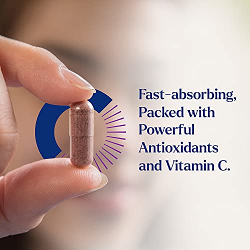 Vitamin C enriched elderberry capsules
