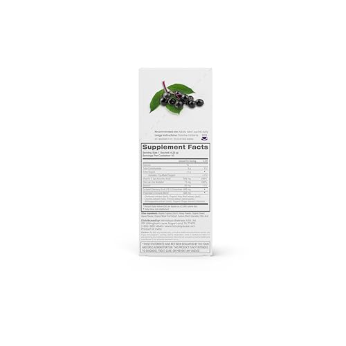 vitamin C enriched elderberry drink