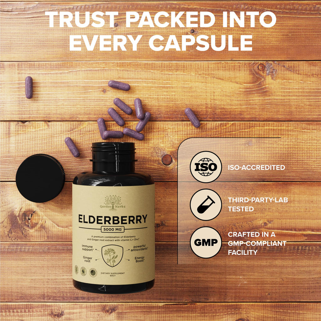 Vitamin C enriched elderberry formula