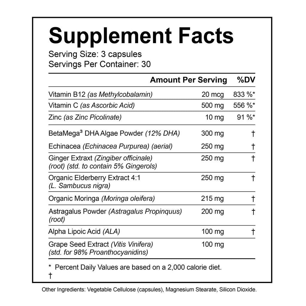 vitamin C enriched elderberry formula