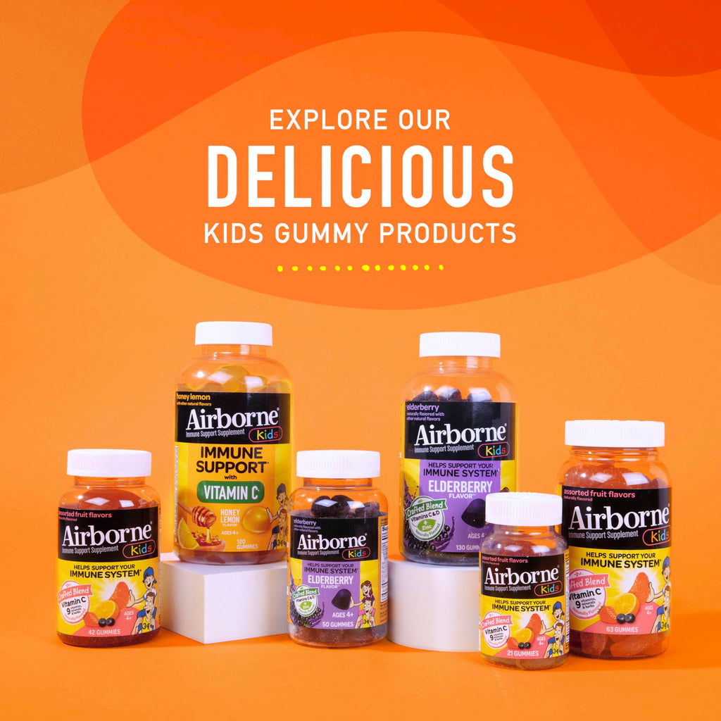 vitamin C enriched elderberry gummies