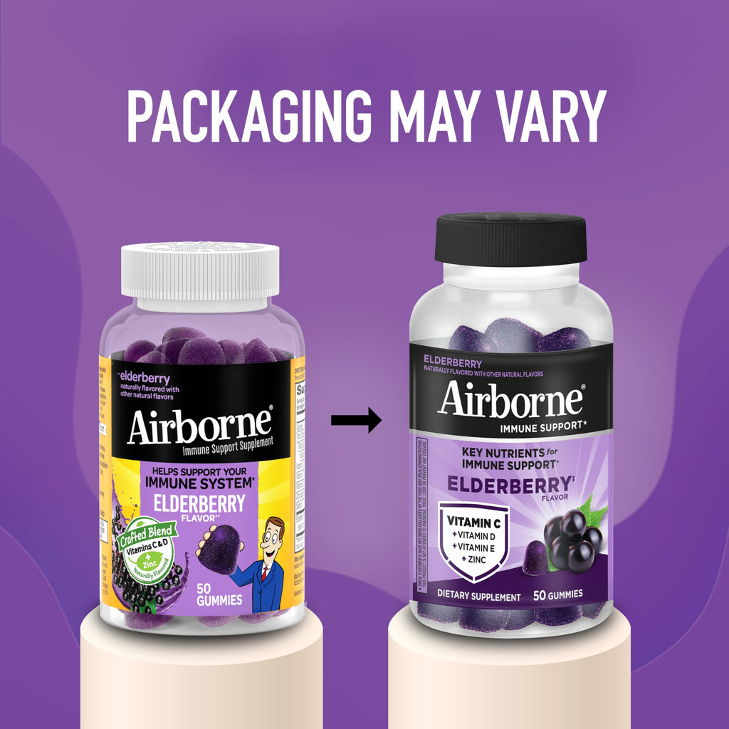vitamin C enriched elderberry gummies