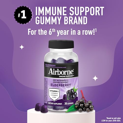 vitamin C enriched elderberry gummies