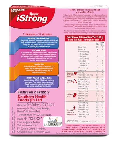 vitamin C enriched iron drink