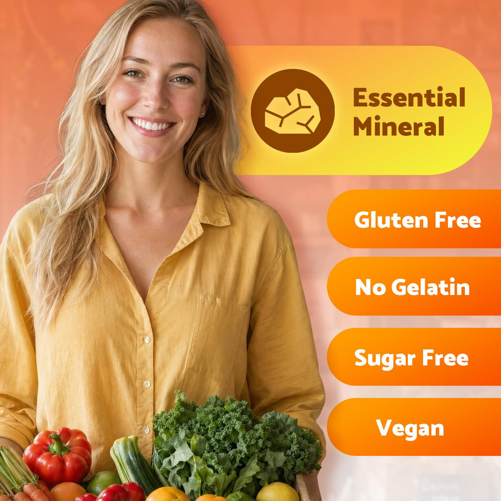 Vitamin C enriched iron gummies