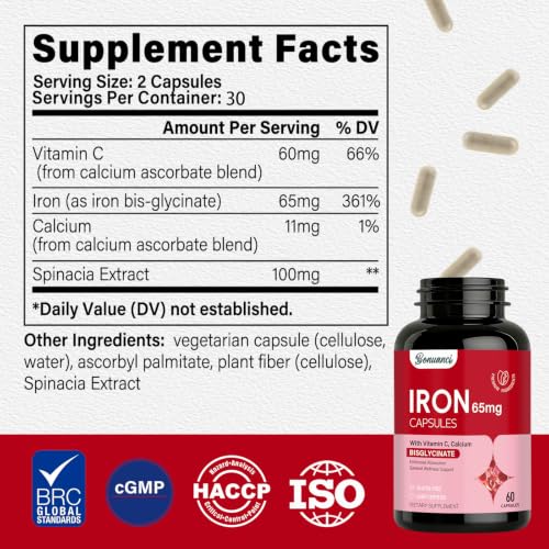Vitamin C enriched iron supplement