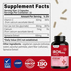 Vitamin C enriched iron supplement