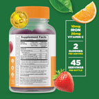 Vitamin C enriched iron supplement