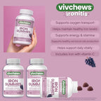 Vitamin C enriched iron supplements