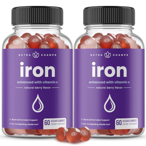 Vitamin C enriched iron supplements