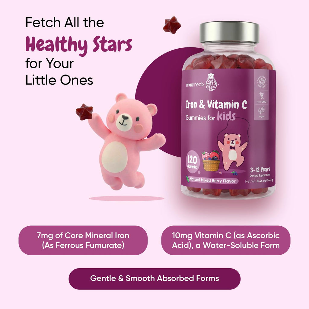 Vitamin C enriched kids vitamins