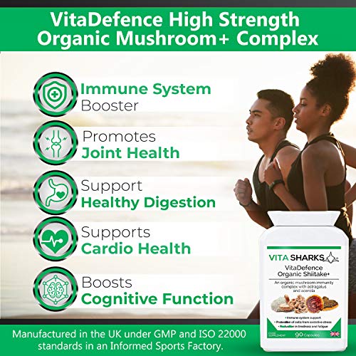 Vitamin C enriched mushroom formula