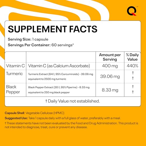 vitamin C enriched turmeric capsules
