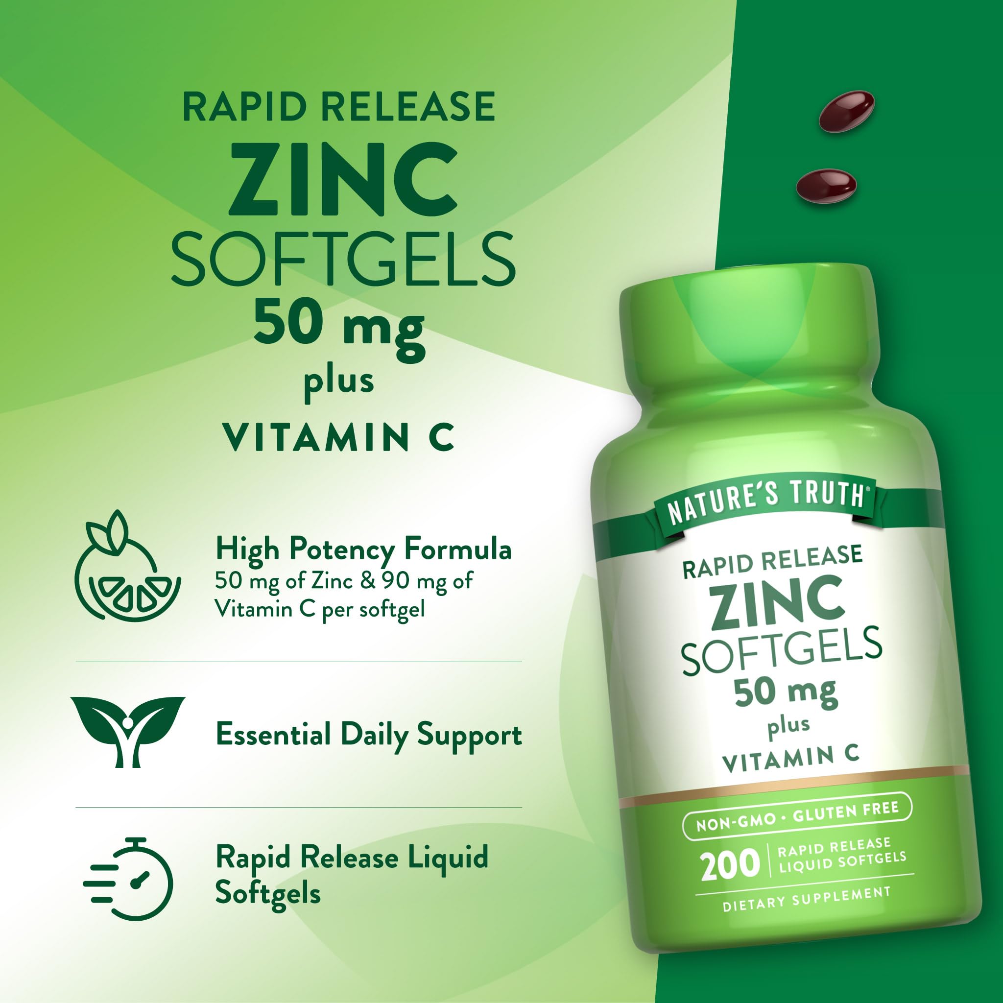 Vitamin C enriched zinc formula