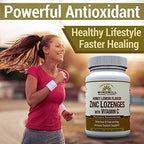 vitamin C enriched zinc lozenges