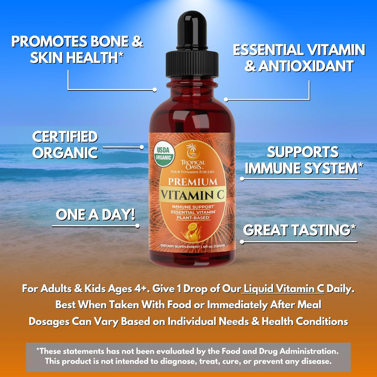 Vitamin C for radiant skin