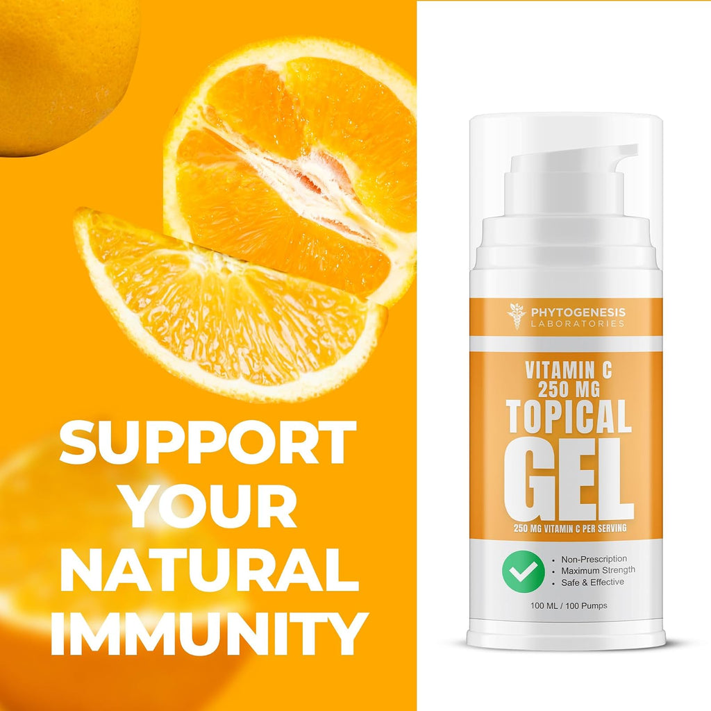Vitamin C gel for radiant complexion