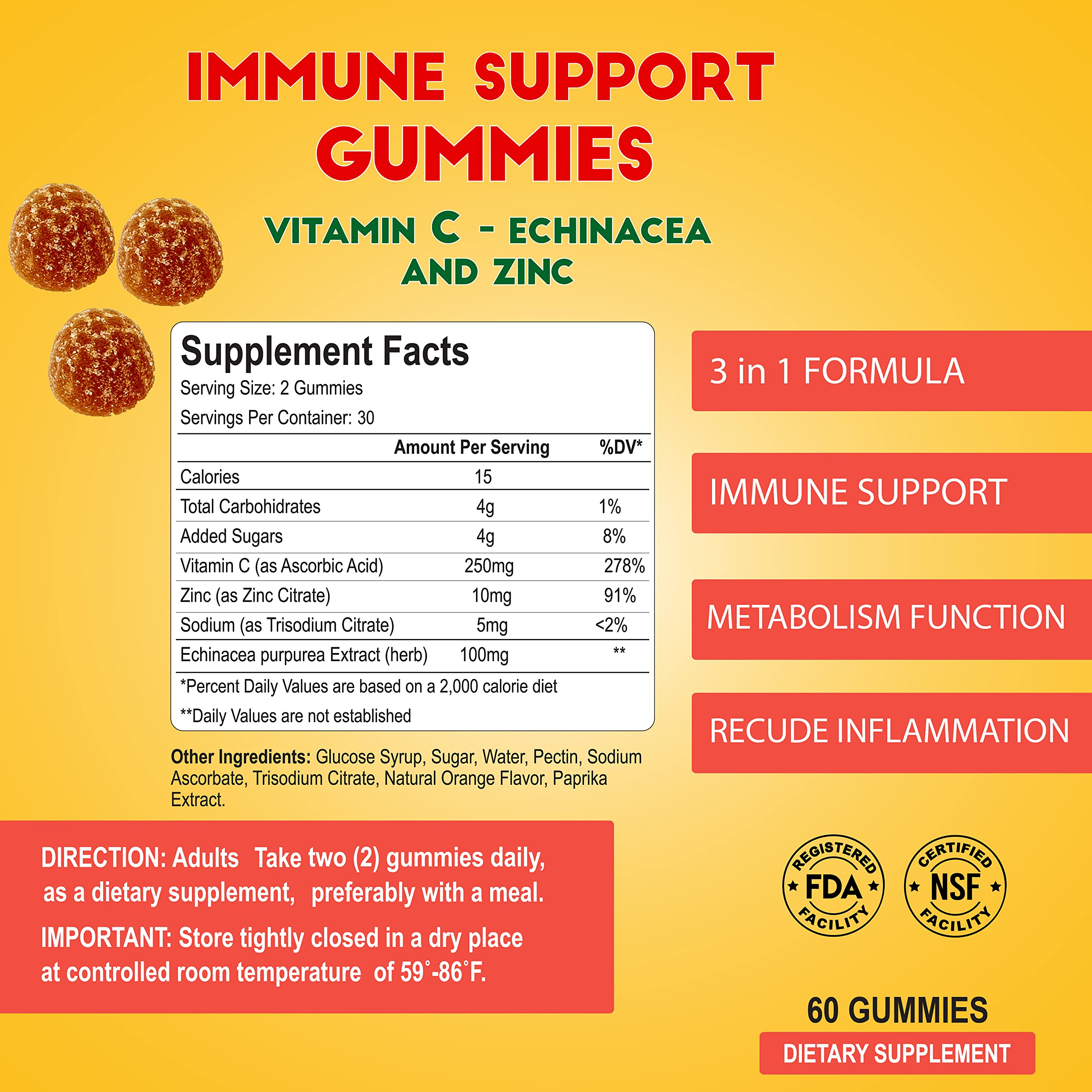 vitamin C gummies for adults