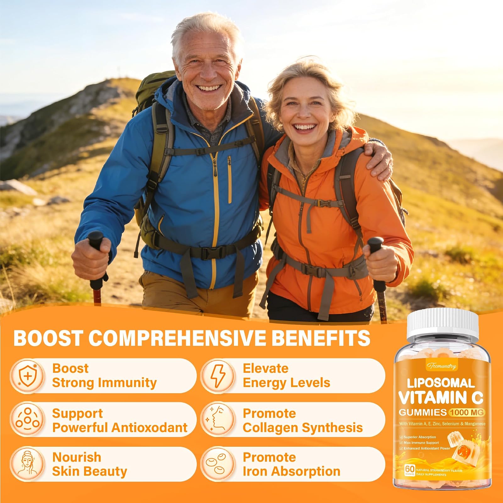 vitamin c gummies for antioxidant support
