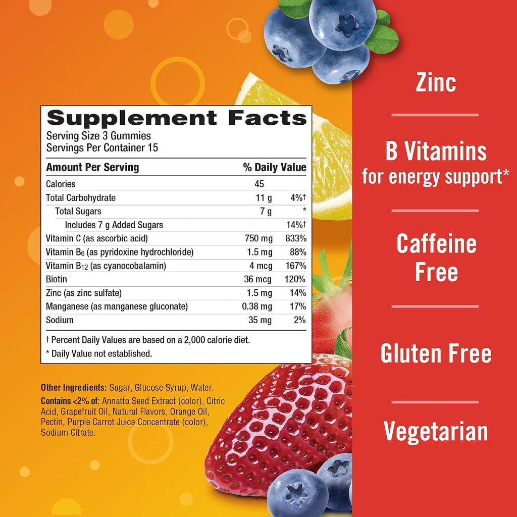 Vitamin C gummies for daily wellness