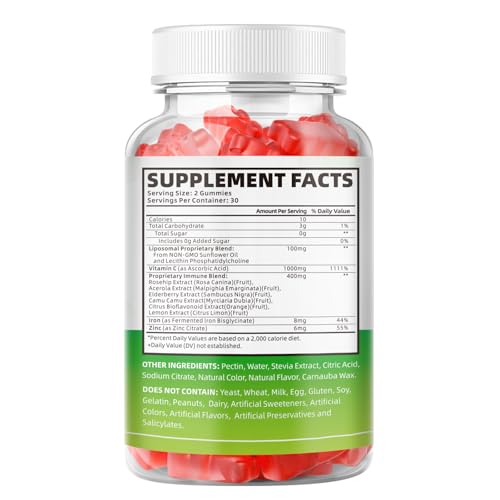 Vitamin C gummies for healthy skin