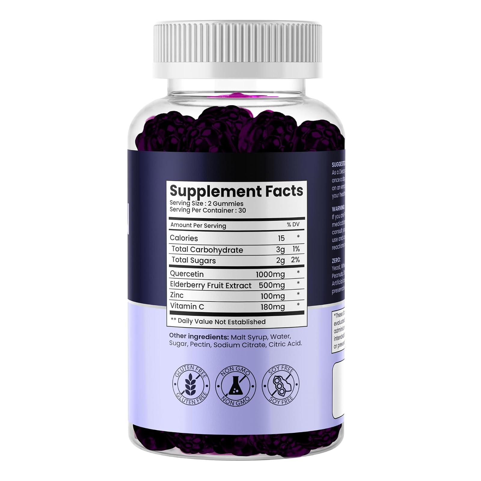 Vitamin C gummies for immune support
