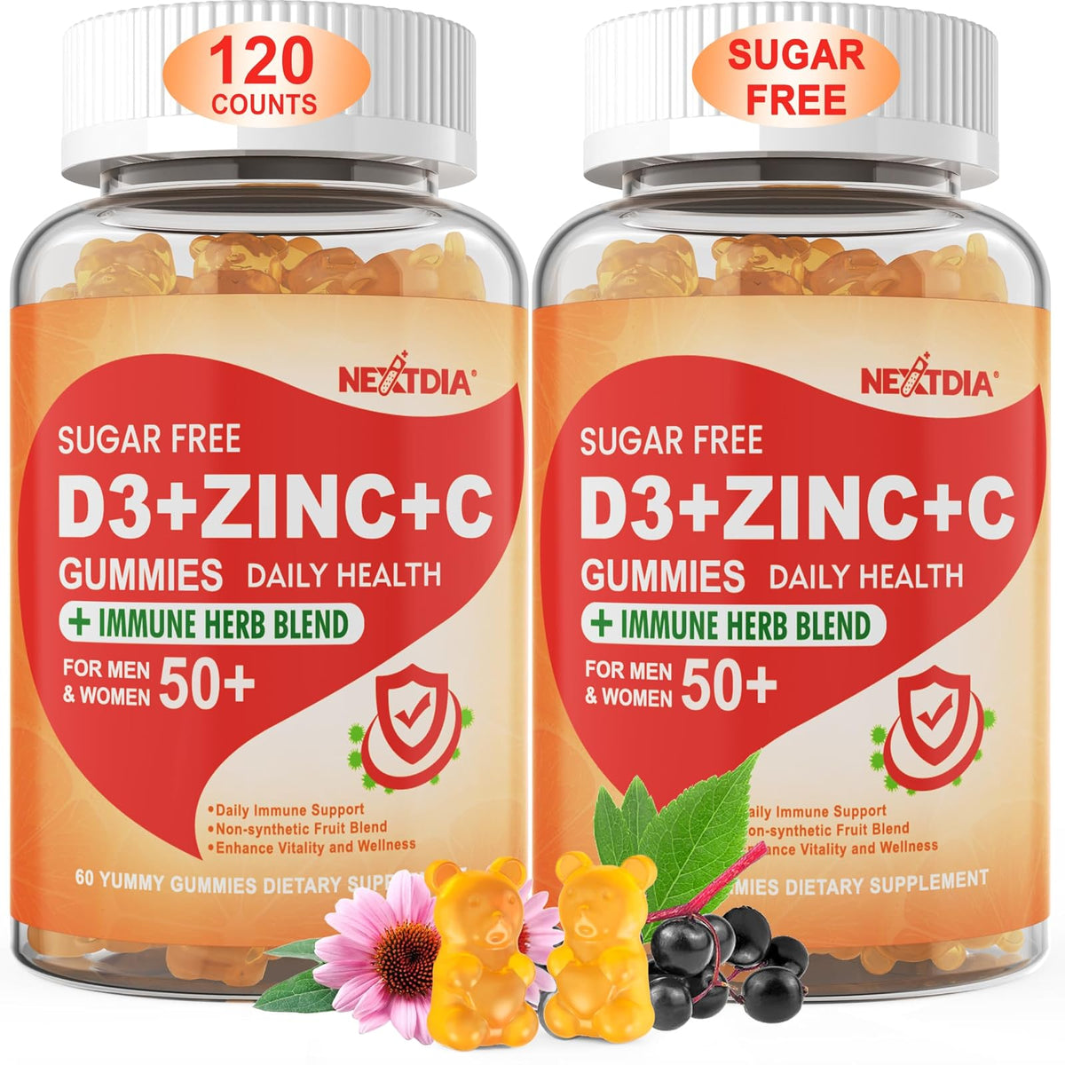Vitamin C gummies for immune support