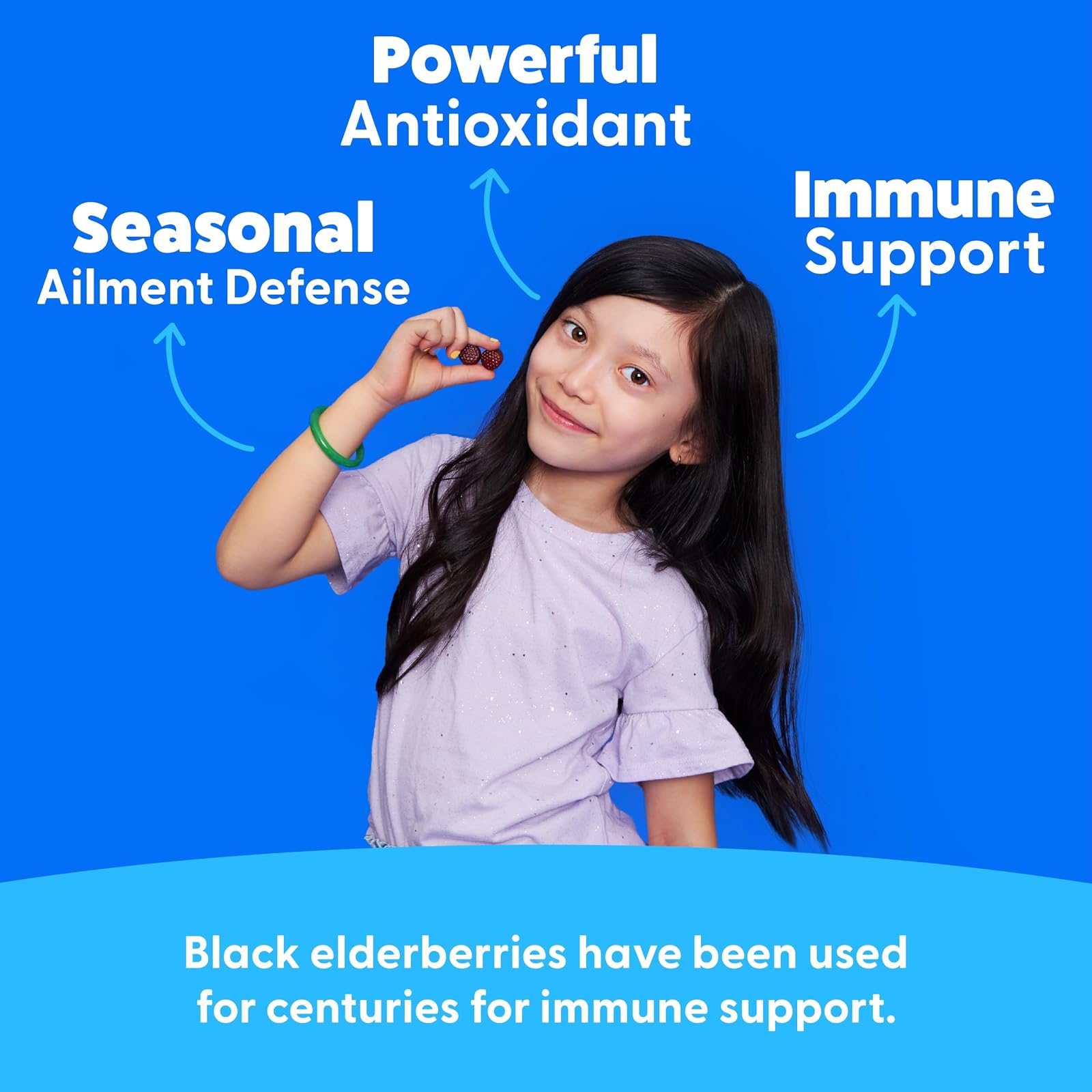 Vitamin C gummies for kids' wellness