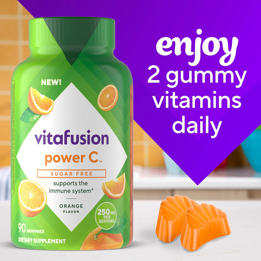 vitamin c gummies with delicious flavours