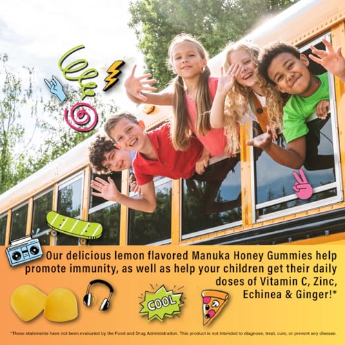 Vitamin C gummies with Manuka honey
