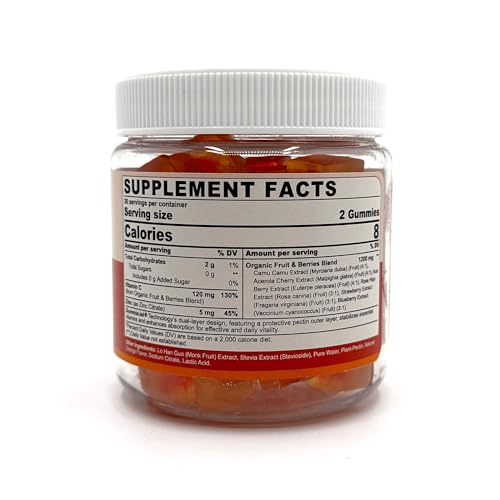 vitamin c gummies with zinc for overall wellness