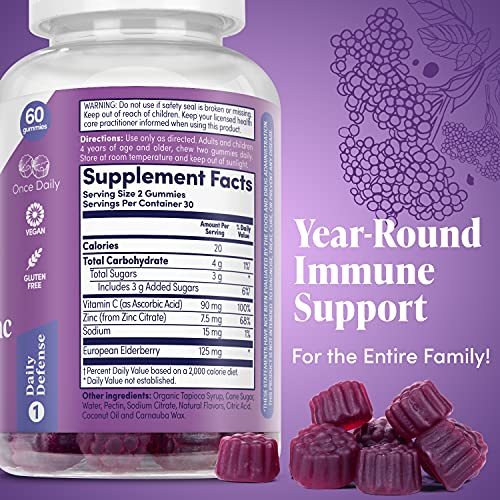 vitamin C immune support gummies
