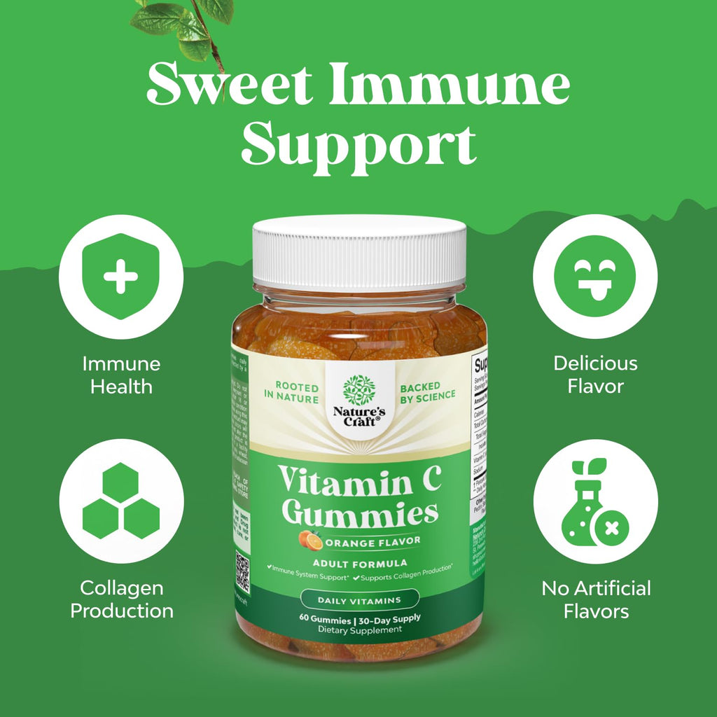 vitamin c immune support gummies