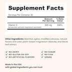 Vitamin C immune support supplement