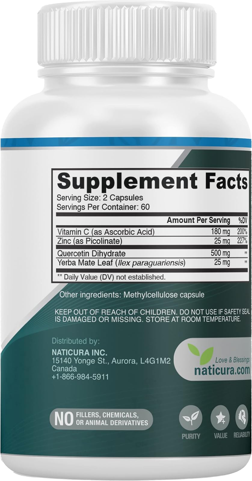 Vitamin C immune support supplement