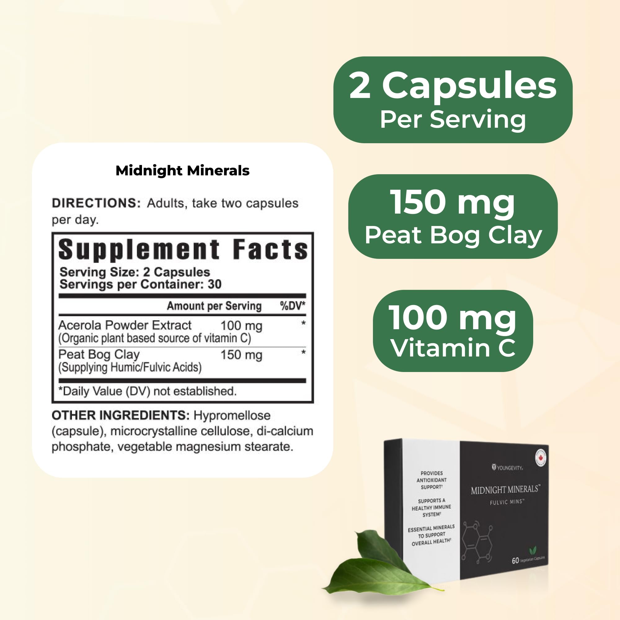 Vitamin C infused blended supplements