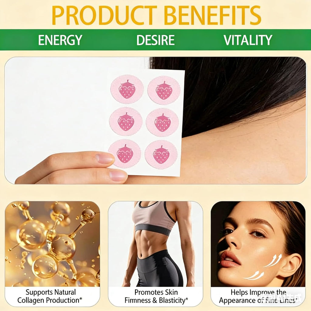 Vitamin C infused collagen eye patches