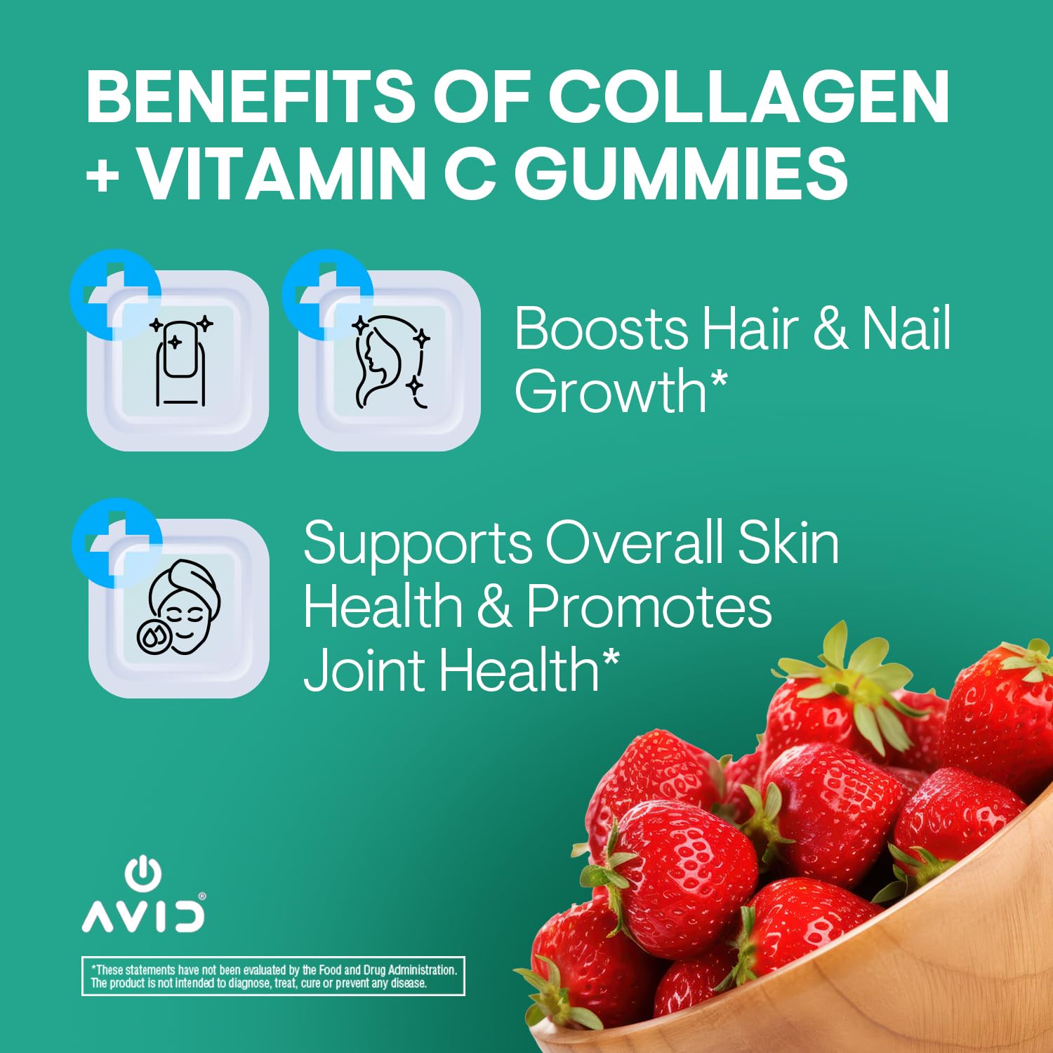 Vitamin C infused collagen gummies