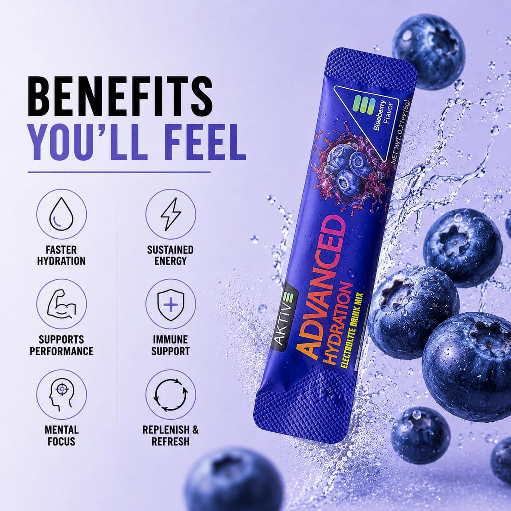 Vitamin C infused electrolyte packets