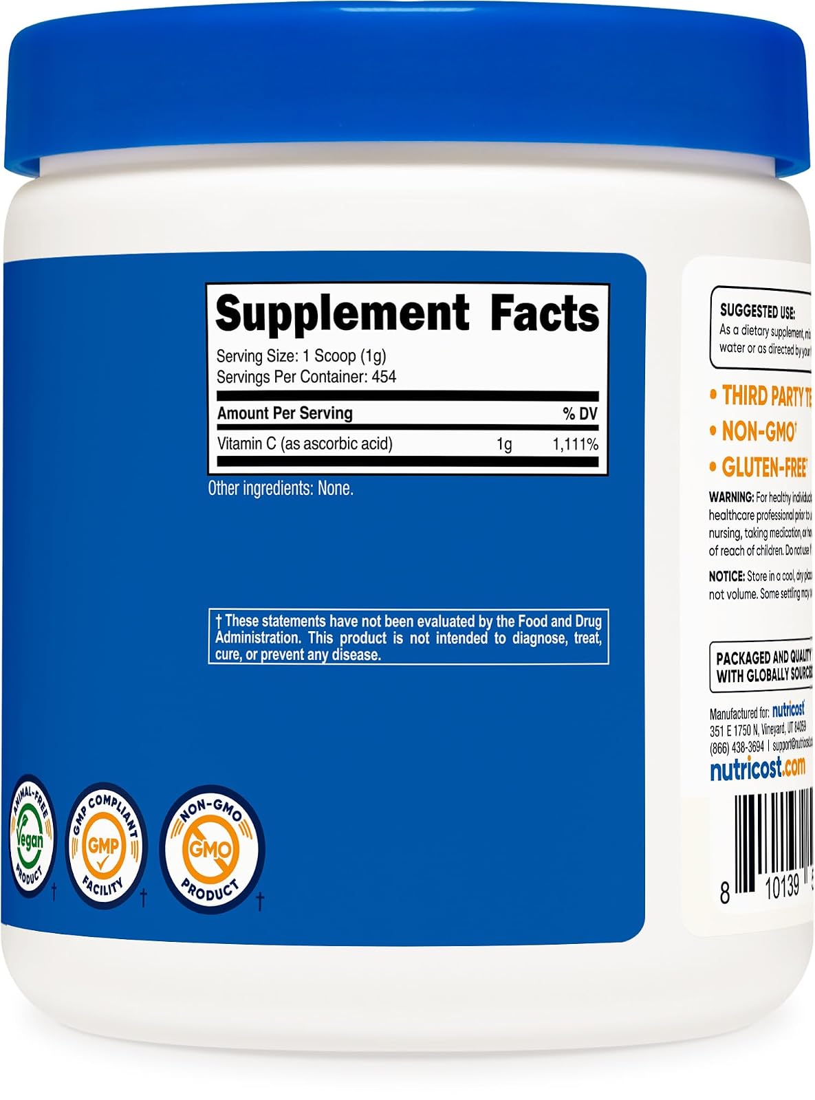 vitamin C powder for antioxidant boost