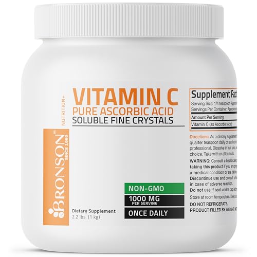 Vitamin C powder for antioxidant support