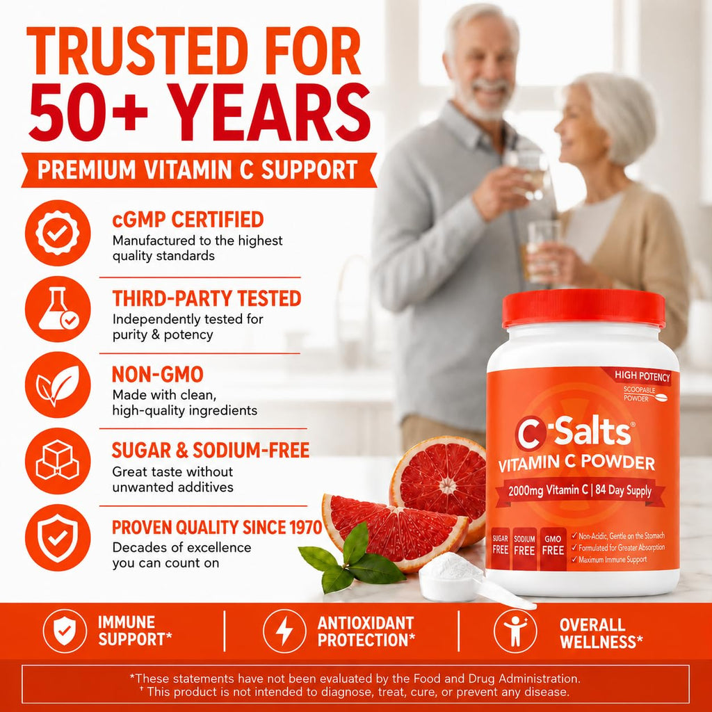 Vitamin C powder for daily wellness