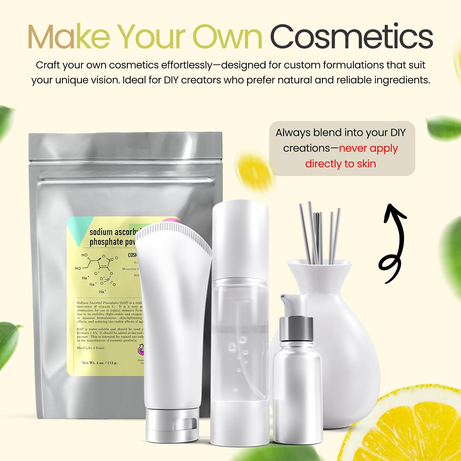 Vitamin C powder for DIY serums