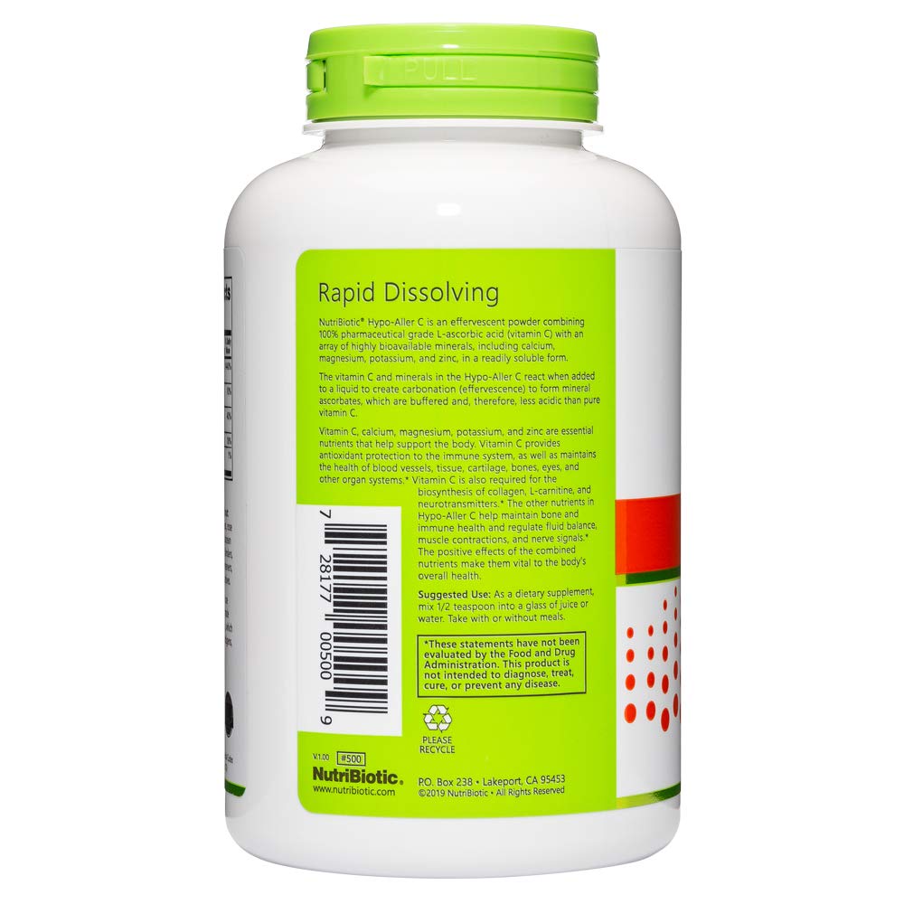 Vitamin C powder for immune support