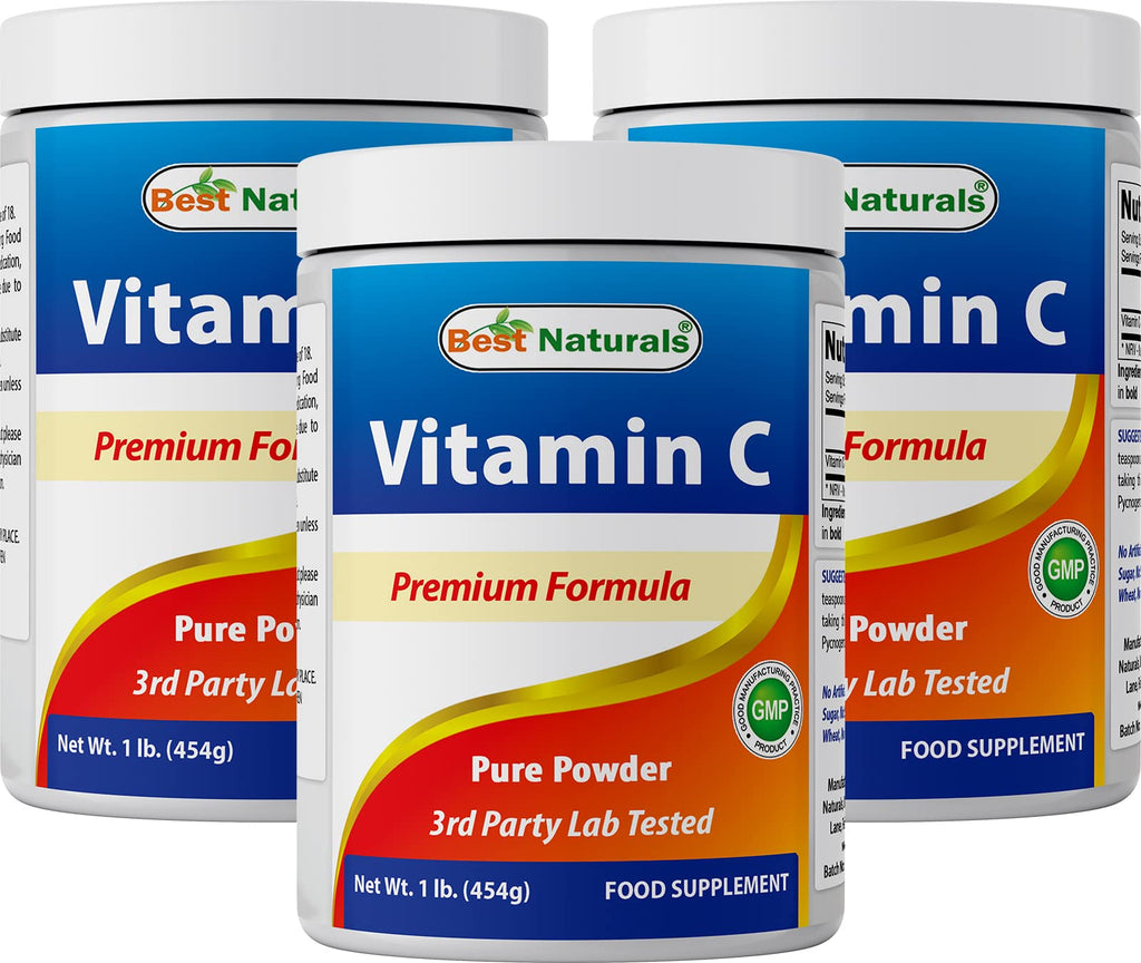 Vitamin C powder for immune support