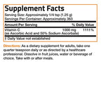 vitamin C powder for skin health