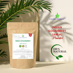 Vitamin C rich amla powder supplement